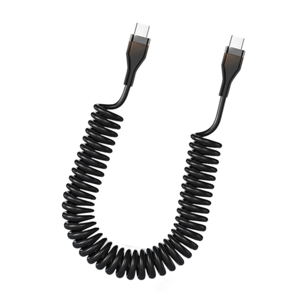 1M Double USB C Fast Charging Cord Spring Reinforced Structure 120W ...