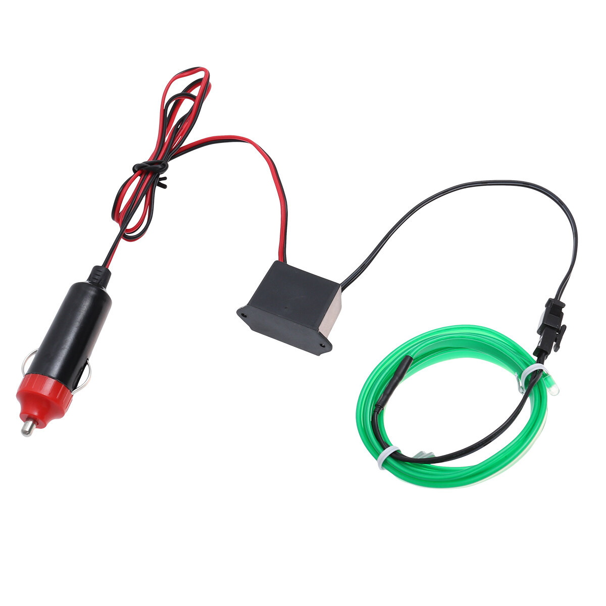 1M Flexible Neon Light Car EL Wire Rope Tube LED Strip Waterproof Car ...