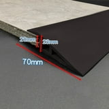 1M Floor Transition Edge Strips, Carpet Edge Strips Plastic Floor Edge ...