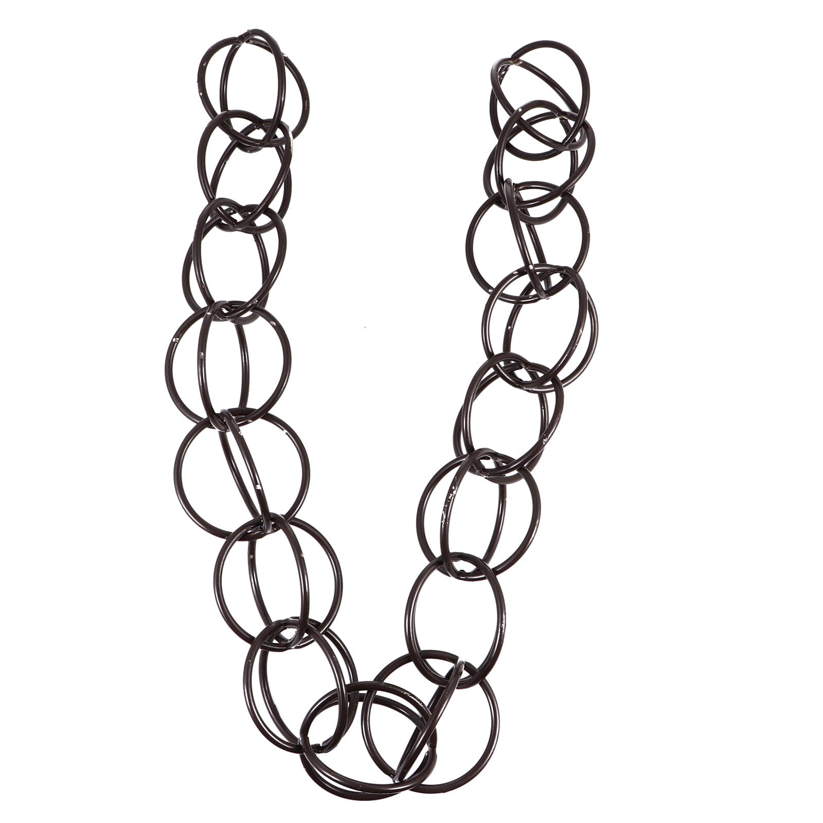 1M Garden Copper Rain Chains Drainage Rain Chain Villa Decoration Rain ...