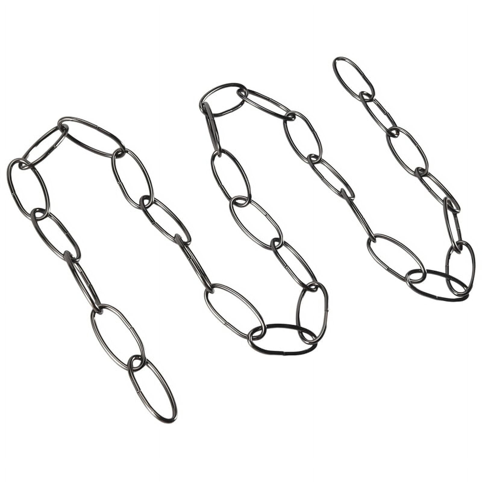 1M Heavy Duty Chain For Vintage Chandelier Hanging Lamp,Pearl black ...