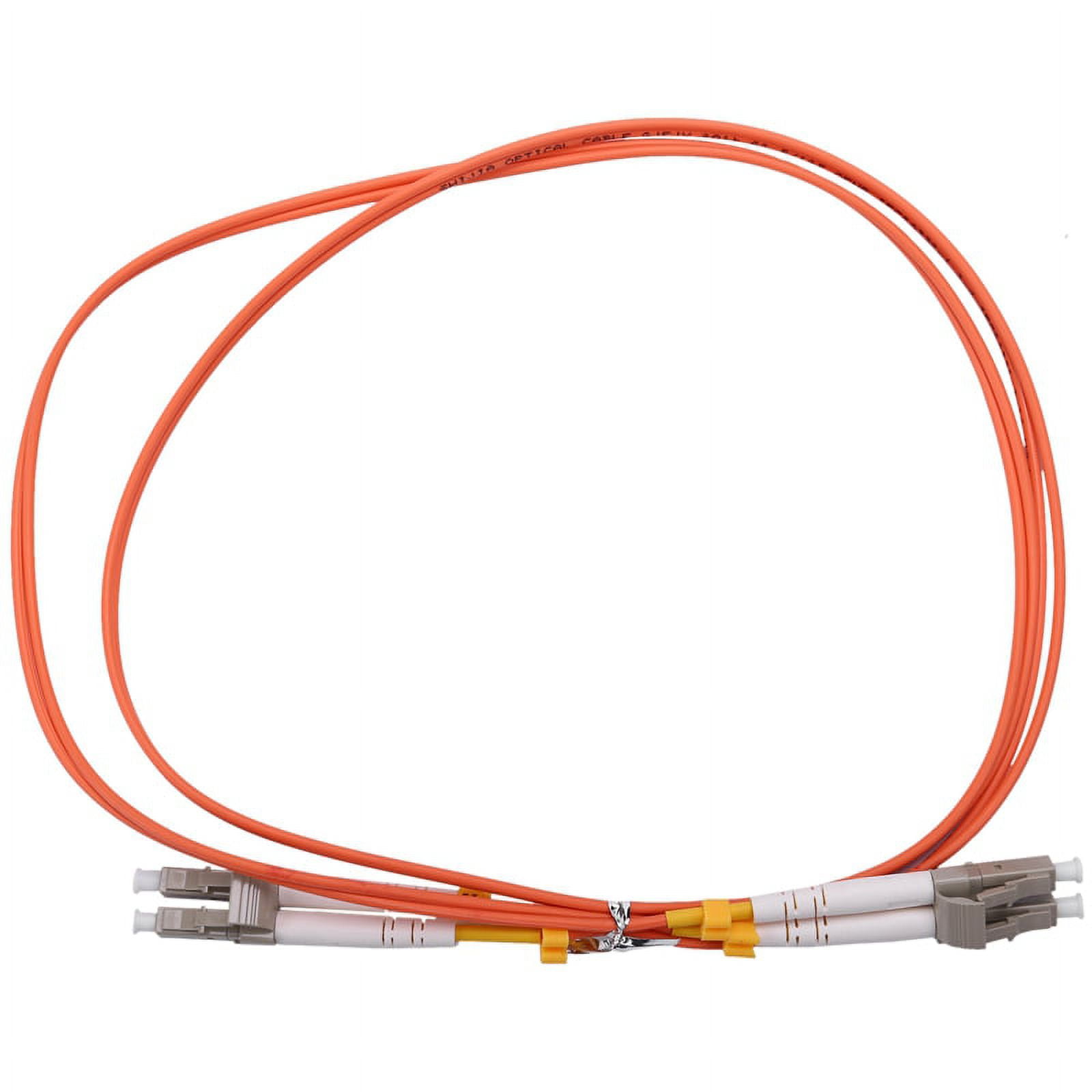 1M Jumper Cable Duplex Multimode LC-LC LC To LC Fiber Optic Optical ...