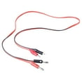 1M Power Test Cable Double Ended Clip Set Electric Test Leads ...