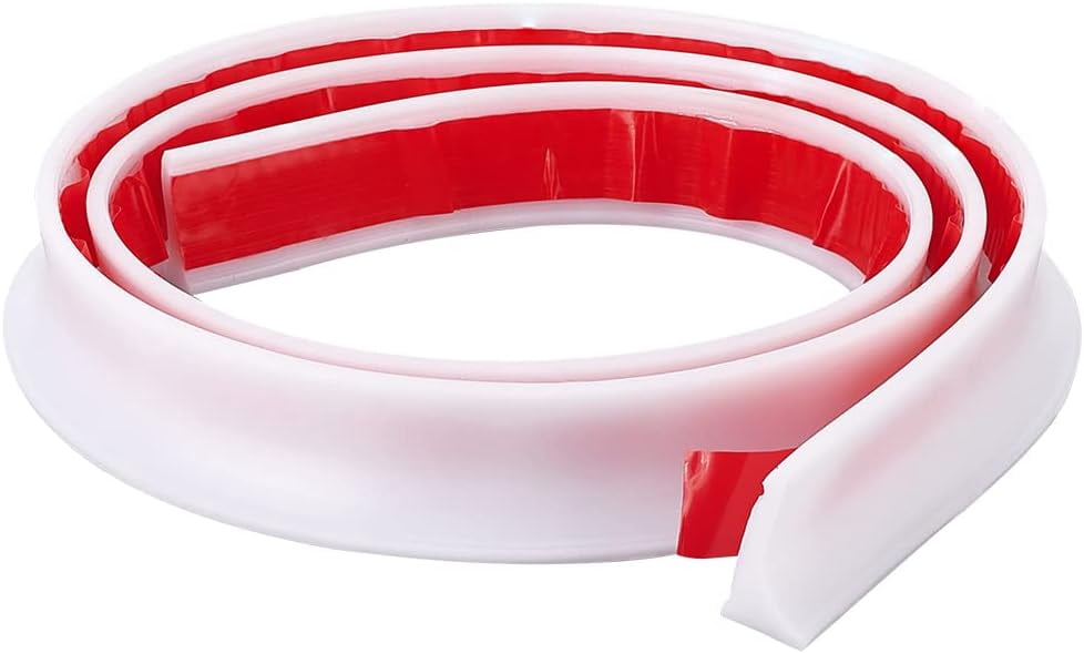 1M Silicone Rubber Water Barrier to Stop Dripping Adhesive Edge Strip ...
