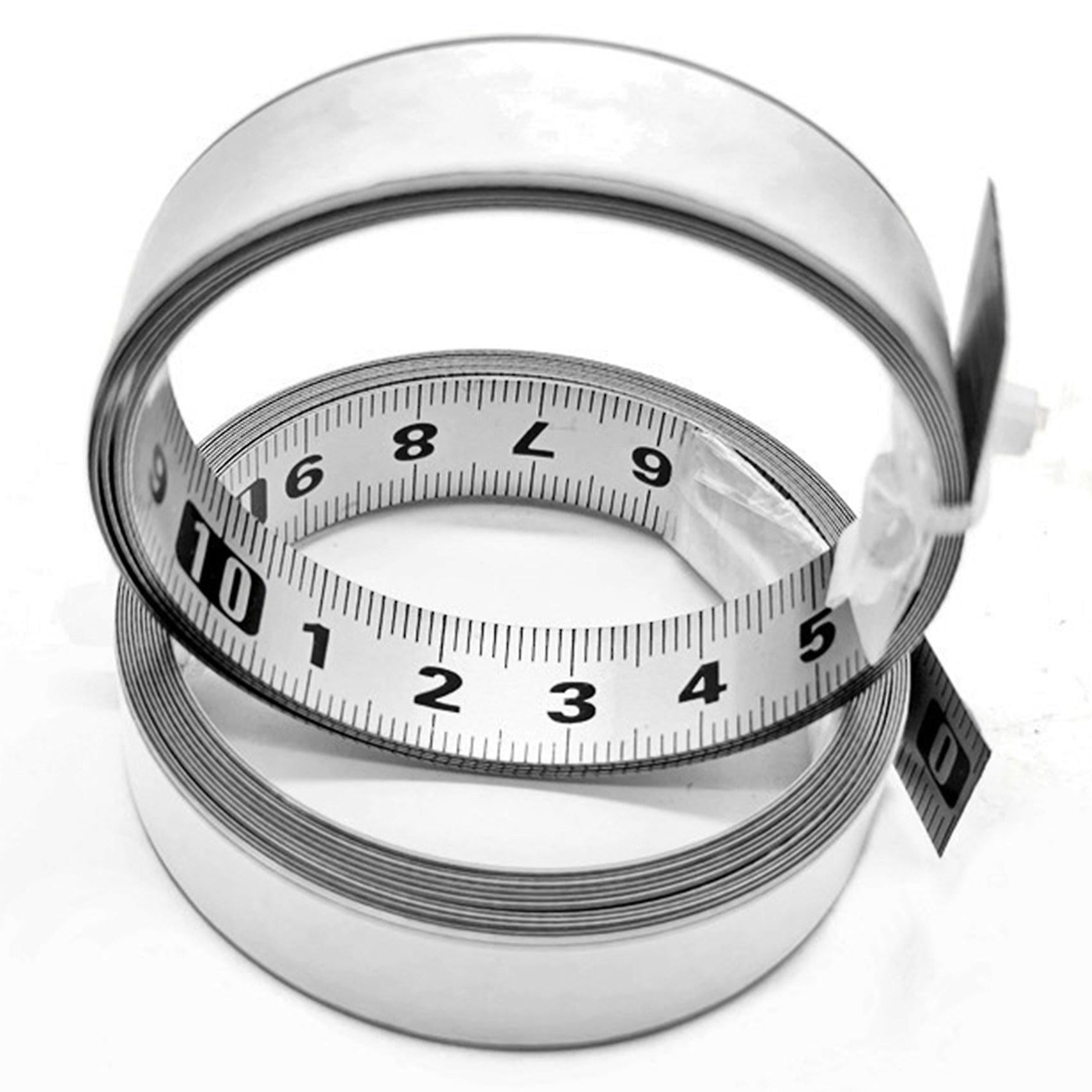 1M stainless steel self-adhesive scale precision woodworking guide rail ...