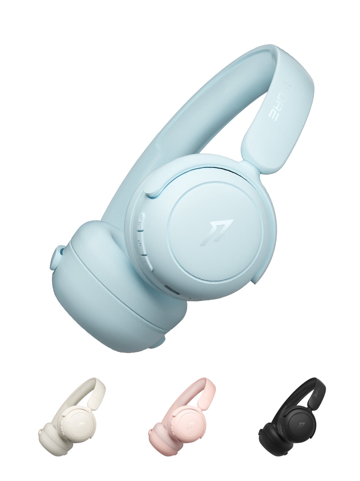 1MORE HQ20 SonoFlow Mini Over-Ear Headphones, Blue, 65H Playtime ...