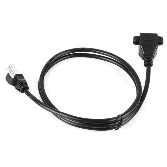 1Meter RJ45 CAT5e Shielded Ethernet Cable PVC Coating Stable Data ...