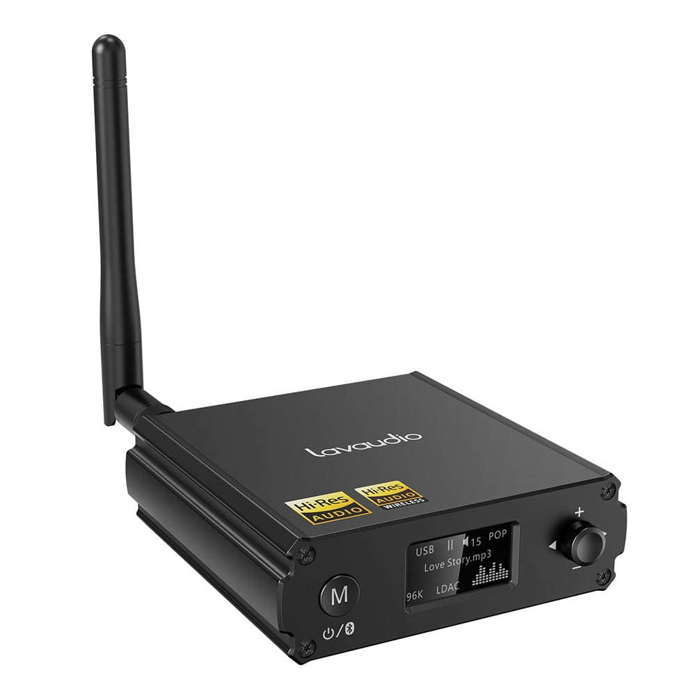 1Mii Hi-Res Bluetooth Receiver w/LDAC, HiFi Bluetooth 5.1 Audio Adapter ...