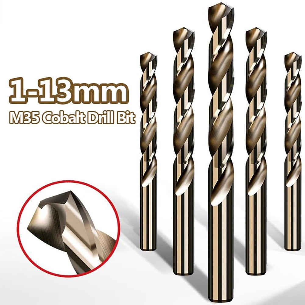 1Mm-13Mm Cobalt Hss Drill Bit M35 for Stainless Steel Drilling ...