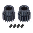 1Mod 16T Pinion Gear 8mm Bore Hardened Steel Motor Rack Spur Gear with ...