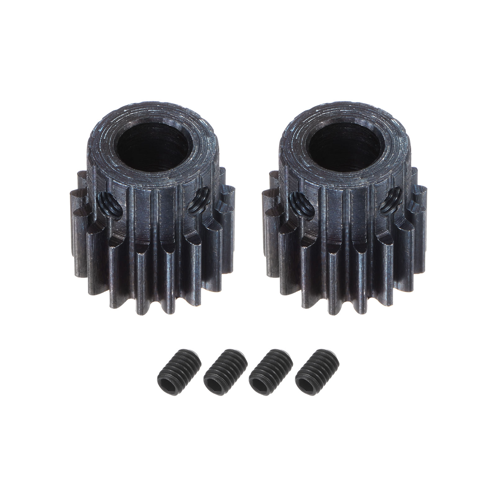 1Mod 17T Pinion Gear 8mm Bore Hardened Steel Motor Rack Spur Gear with ...