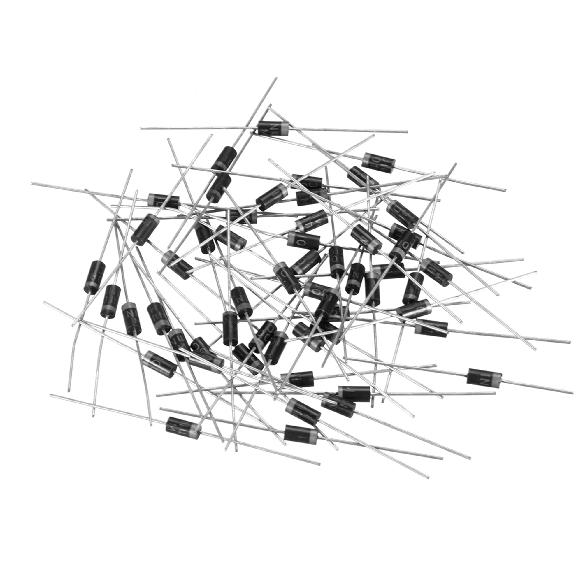 1N4001 Rectifier Diode 1A 50V Electronic Silicon Diode 55 Pack ...