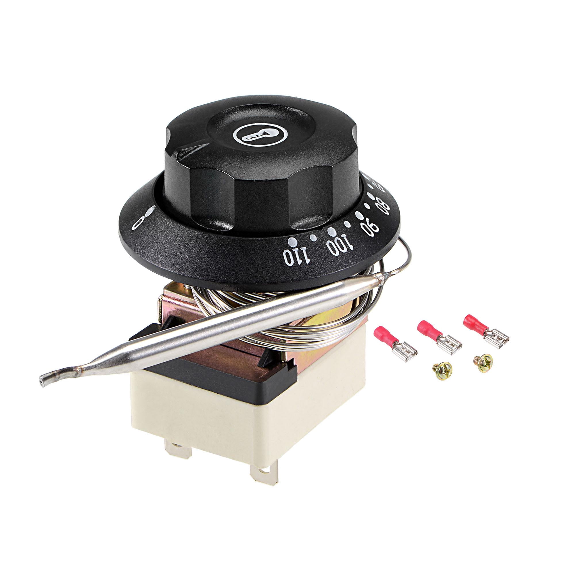 1NO 1NC 250V 16A 30-110C Capillary Thermostat for Oven Refrigerator ...