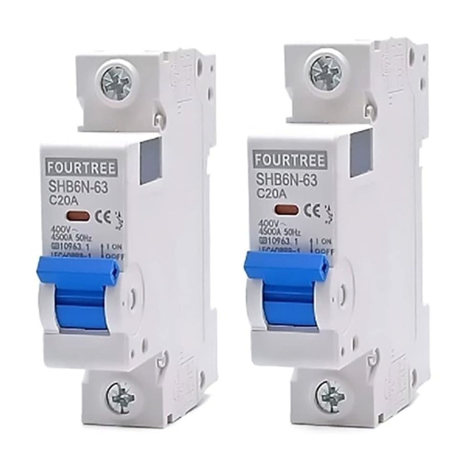 1P 230V~ CType Mini Circuit Breaker Cutout Miniature Household Air switches MCB Mounting 18mm ...