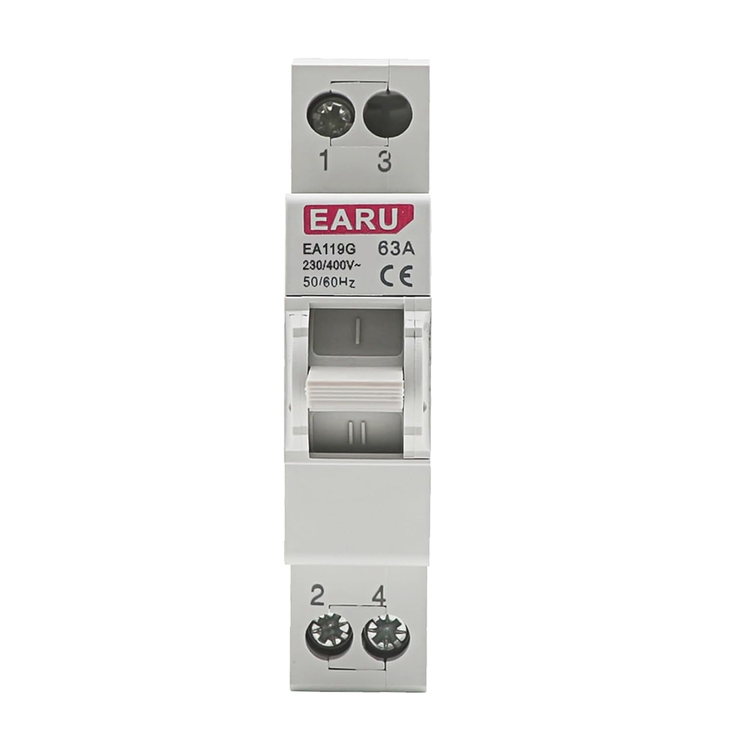 1P 40A 63A MTS Dual Power Manual Transfer Interlock Circuit Breaker Din ...