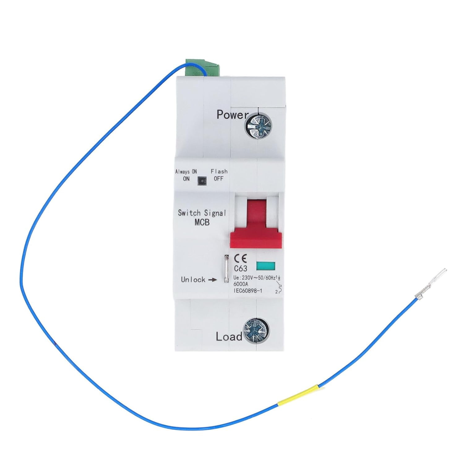 1P Circuit Breaker Miniature Circuit Breaker AC Disconnect Switch Real ...