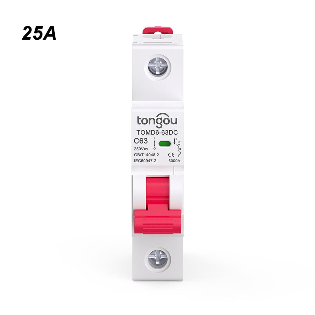 1P DC Solar Circuit Breaker for Short Circuit and Overcurrent ...