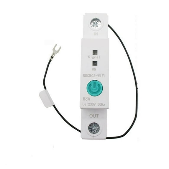 1P Din Rail Smart Energy Meter Power Consumption KWh Meter Circuit ...