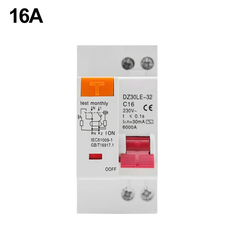 1P+N Circuit Breaker Dz30L Ac230V 1P+N Circuit Breaker Leakage ...
