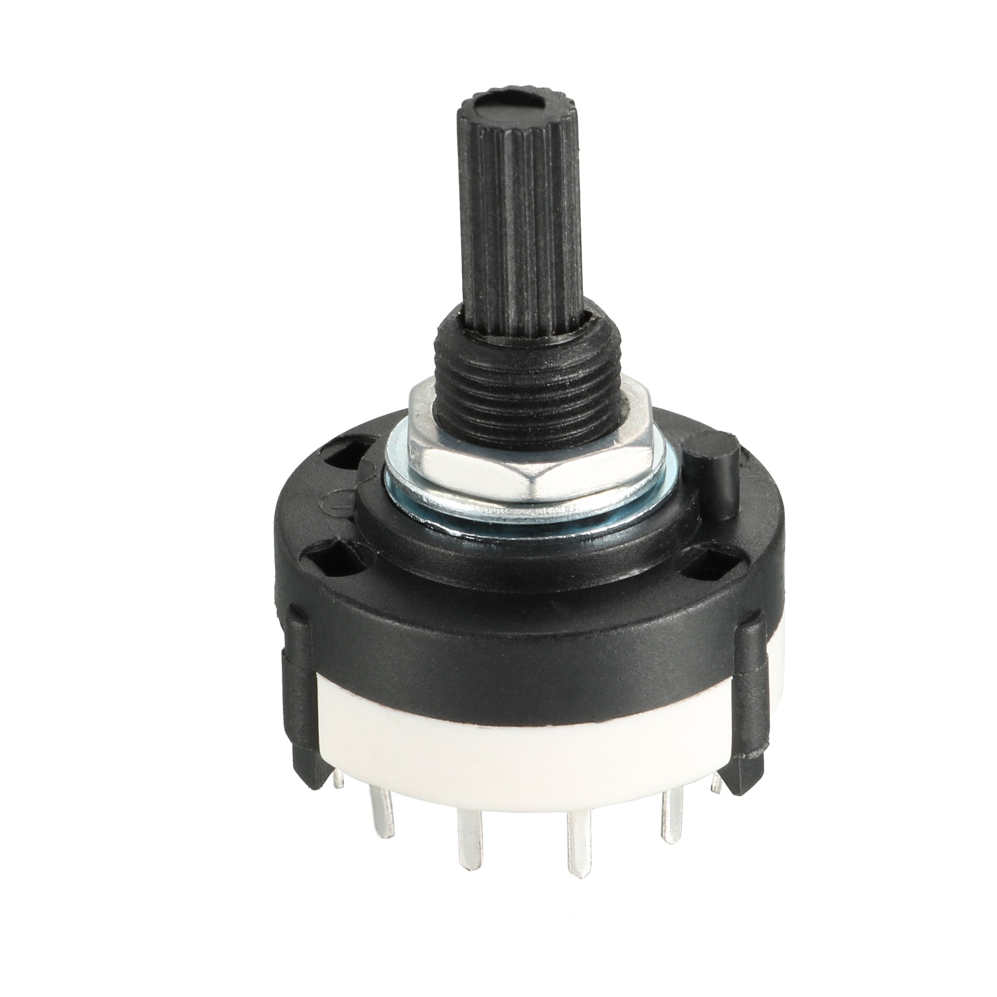 1P12T 1 Pole 12Throw Single Deck Band Channel Rotary Switch Selector ...