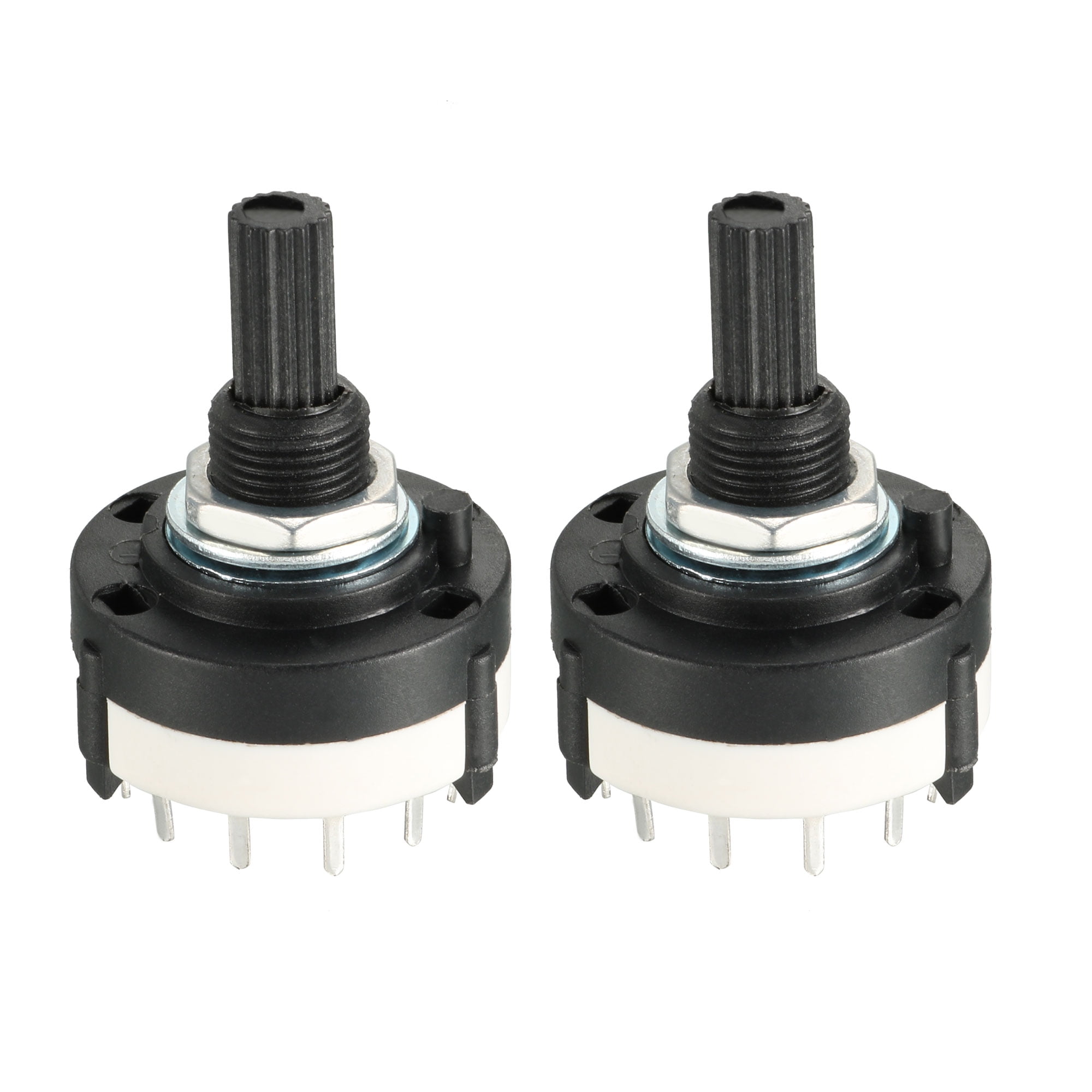 1P12T Selectable Single Deck Band Channel Rotary Switch Selector 2Pcs ...