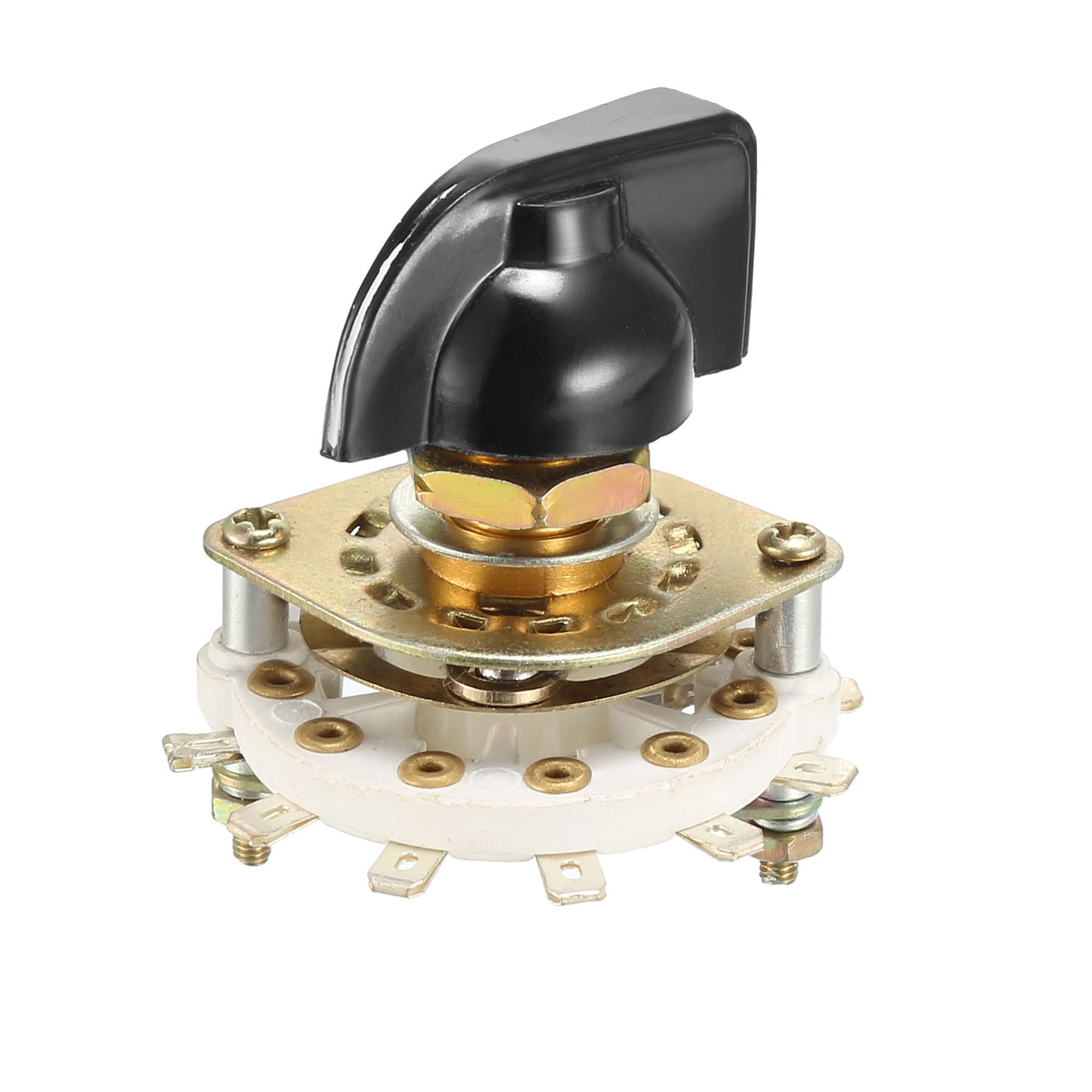 1P6T 1 Pole 6 Position 1-Deck Band Channel Rotary Switch Selector Knob ...