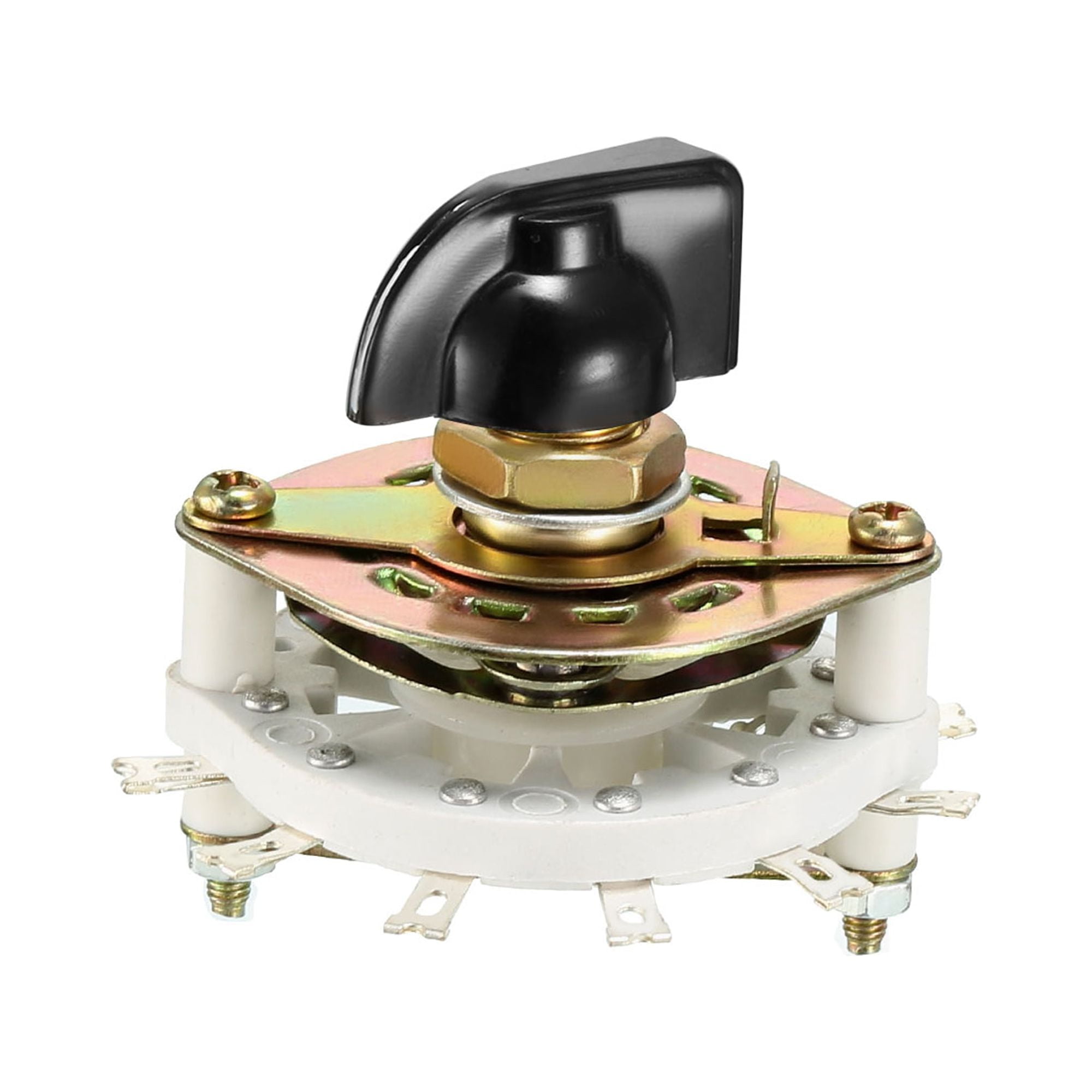 1P7T 1 Pole 7 Position 1-Deck Band Channel Rotary Switch Selector Knob ...