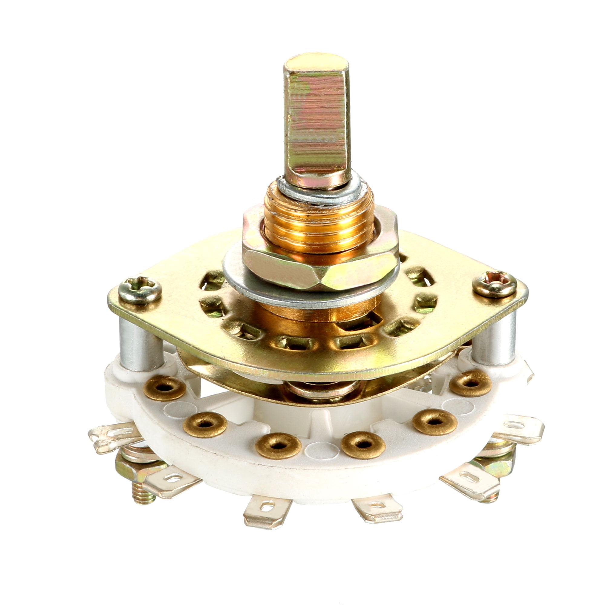 1P7T 1Pole 7Position Selectable Single Deck Band Selector Rotary Switch ...