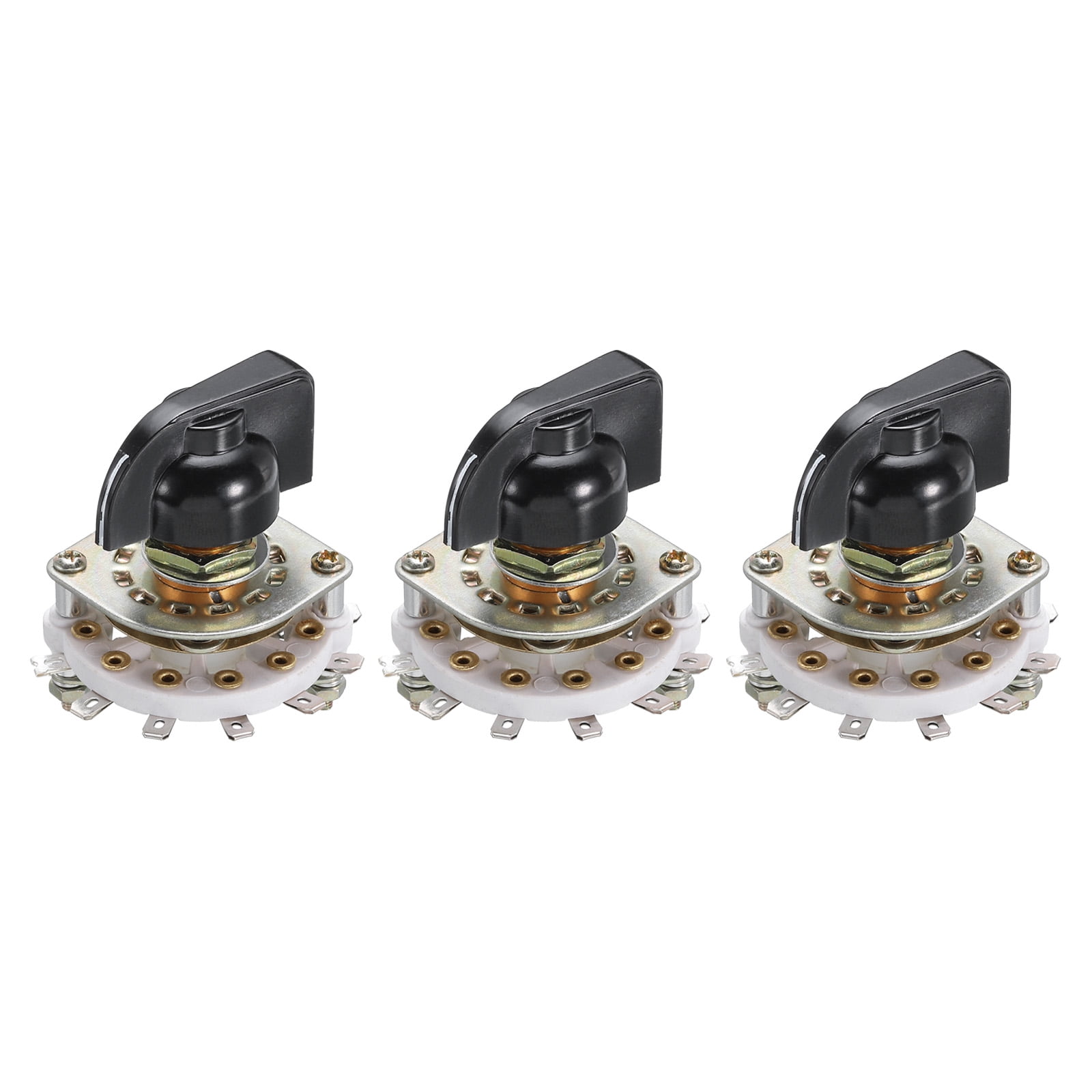 1P7T Rotary Switch 1 Pole 7 Position Band Selector 1 Deck for Radio ...