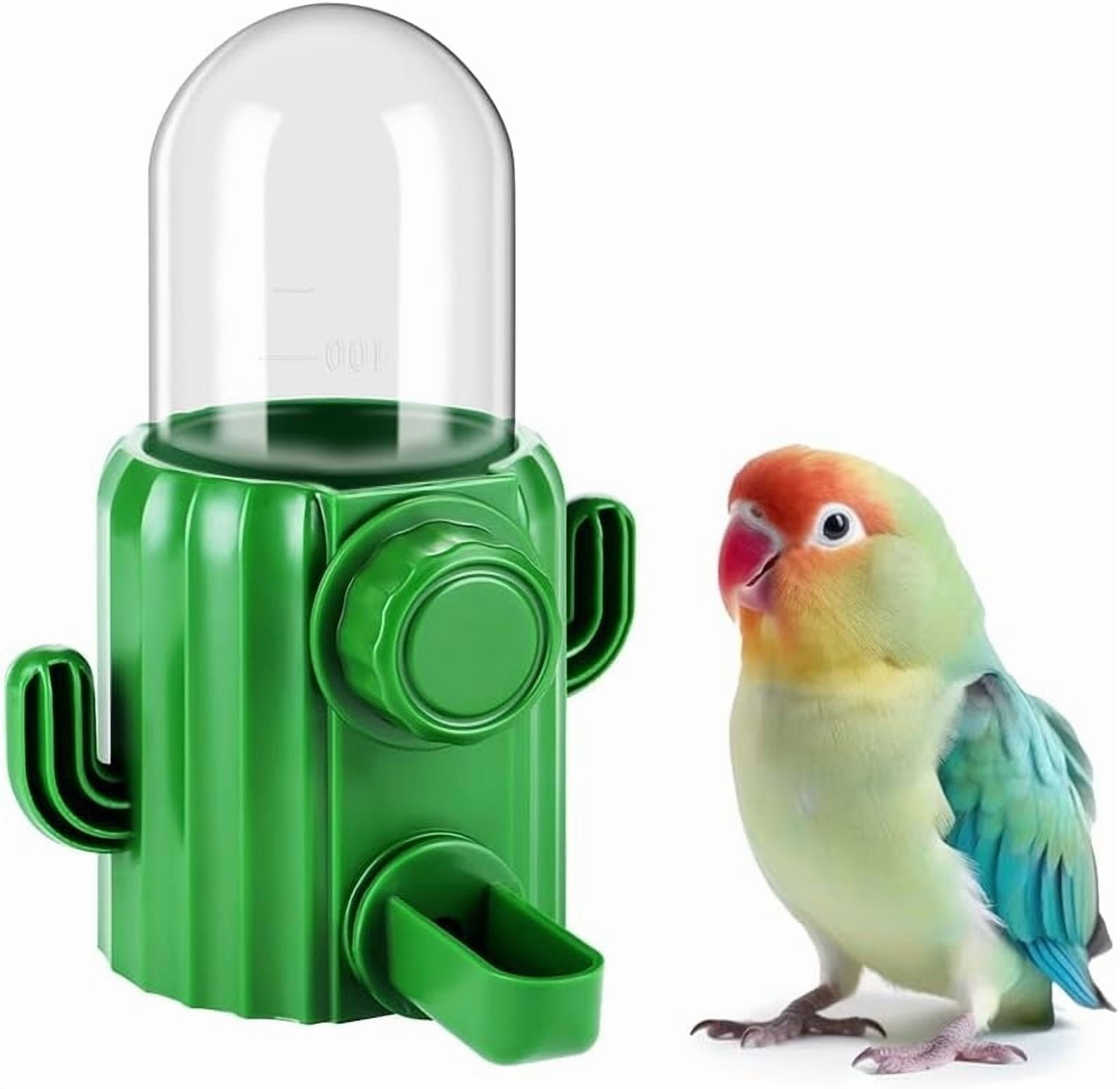 1PAC,Automatic Bird Cage Water Dispenser - Cactus No-Spill Feeder for ...