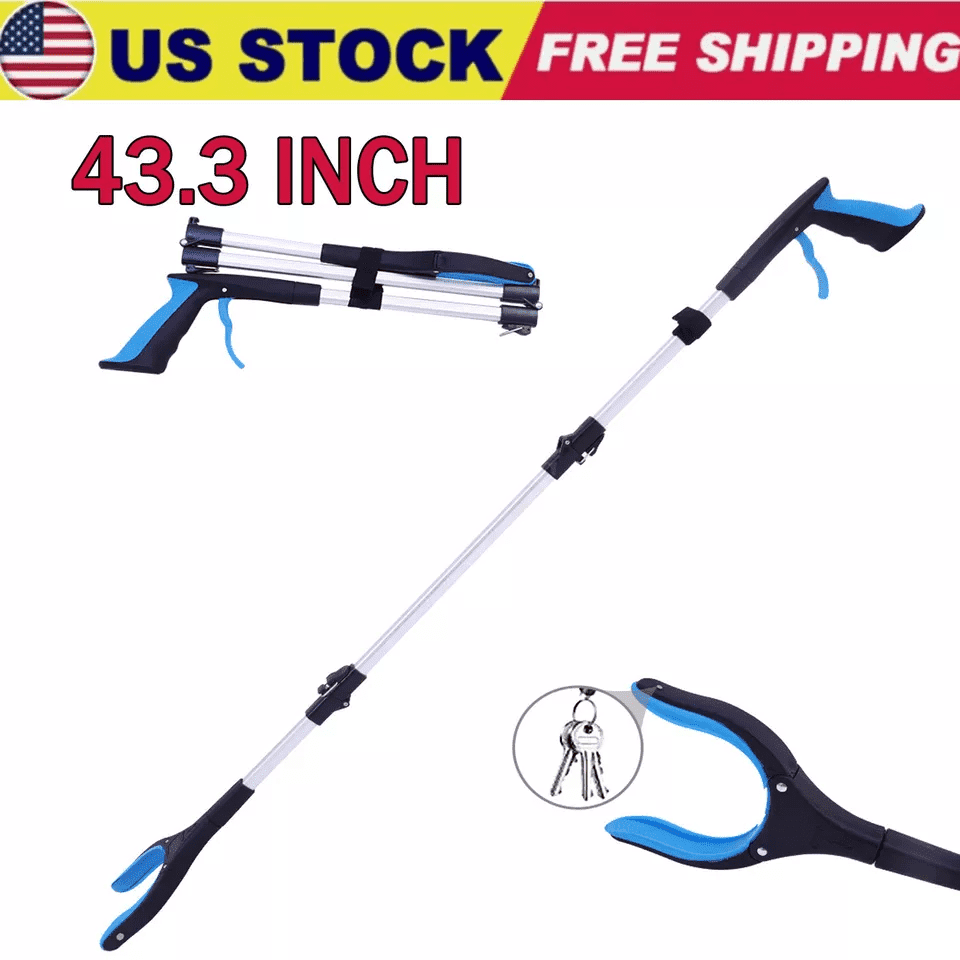 1PACK 43inch Trash Grabber Pickup Tool Pick Up Tool Grabber Grabber for ...