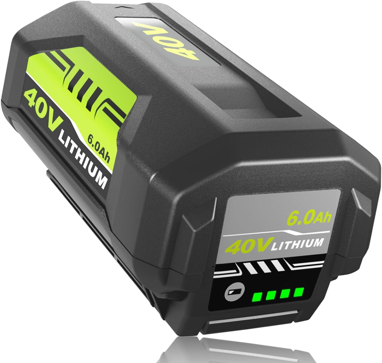 Ohyes Bat 6.0Ah 40 Volt Lithium Ion Battery Replacement, Compatible ...