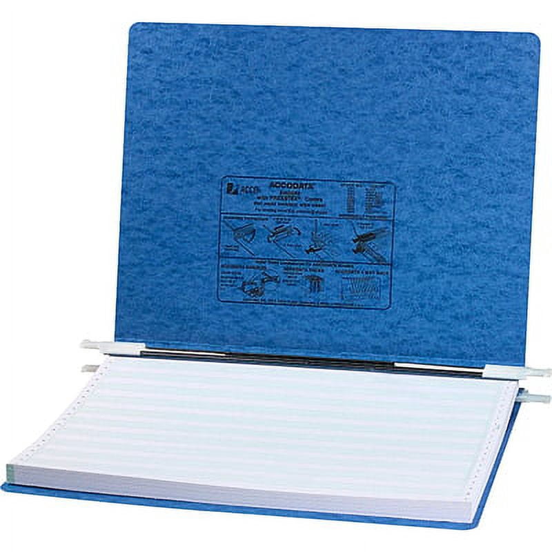 1PACK Acco Pressboard Hanging Data Binder, 14-7/8 x 11 Unburst Sheets ...