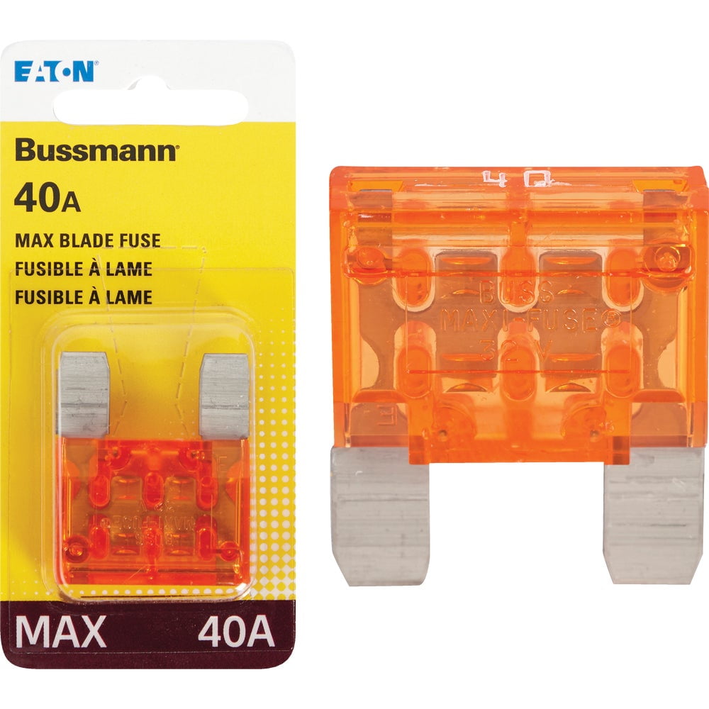 1PACK Bussmann 40-Amp 32-Volt MAX Blade Maxi Automotive Fuse - Walmart.com