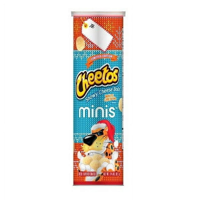 1PACK, Cheetos Minis Snowy Cheese Balls White Cheddar - Walmart.com