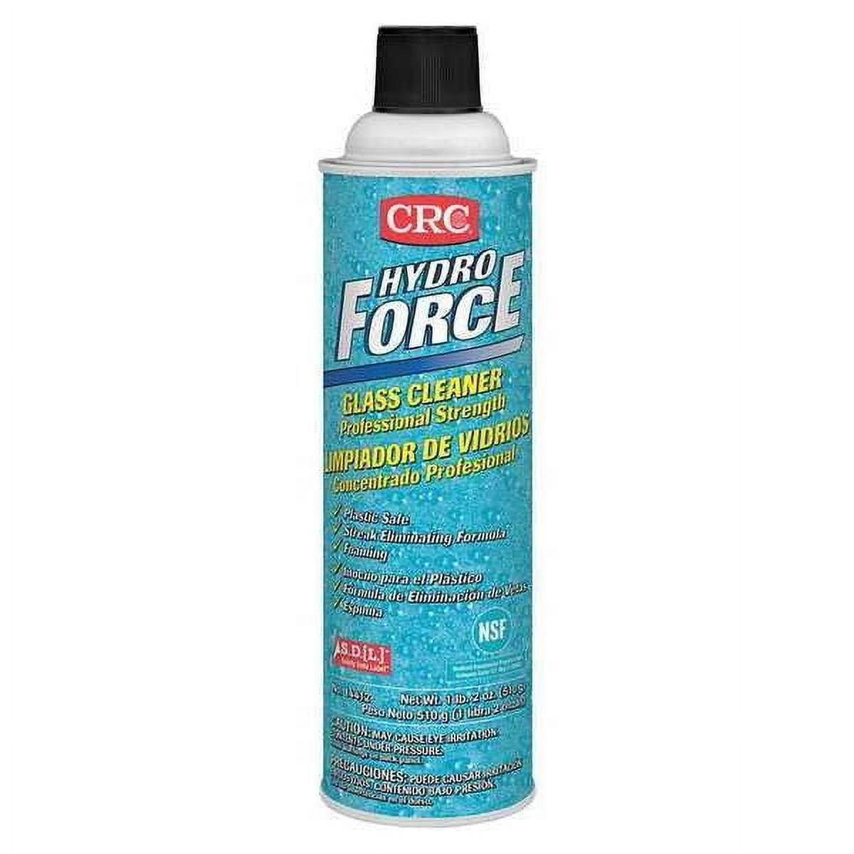 1PACK Crc 14412 Liquid Glass Cleaner, 20 oz., Clear, Unscented, Aerosol ...