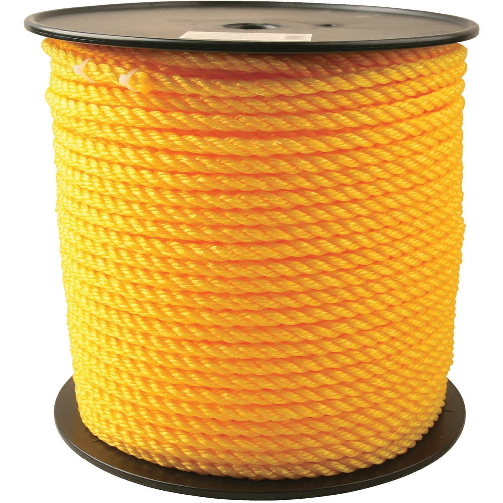 1PACK Do it Best 5/16 In. x 400 Ft. Yellow Twisted Polypropylene Rope ...