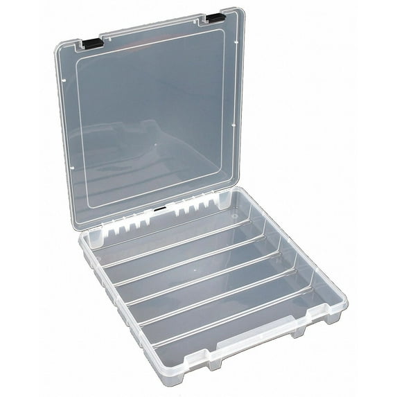 1PACK Flambeau Compartment Box,Mechanical,Clear,2 in T9100 T9100 ZO ...