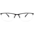 1PACK Gabii S4402 Metal Rectangle Men's/Women's Semi Rim Blue Light ...
