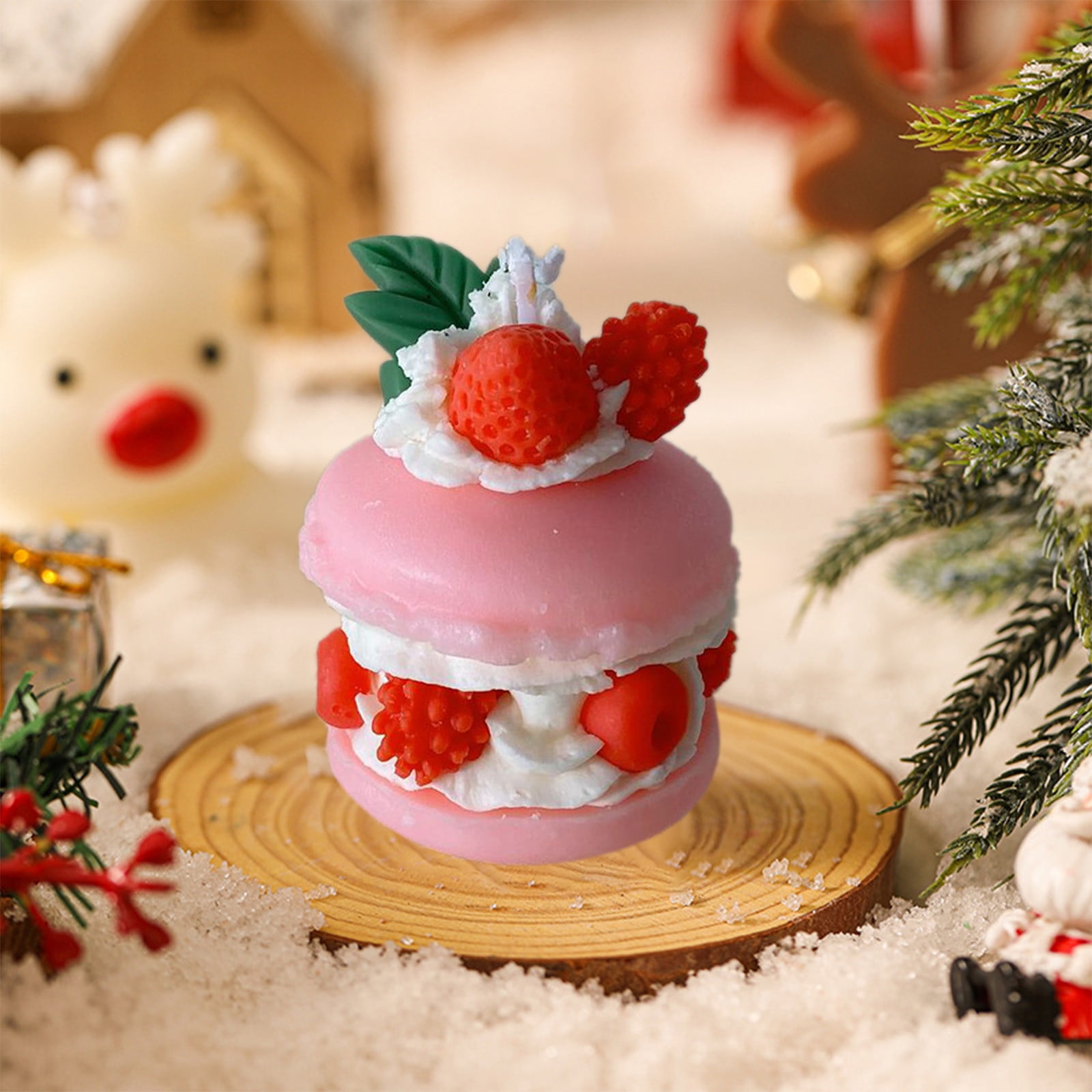 1PACK Macaron Scented Candle Set,Cute Handmade Aromatherapy Candles ...