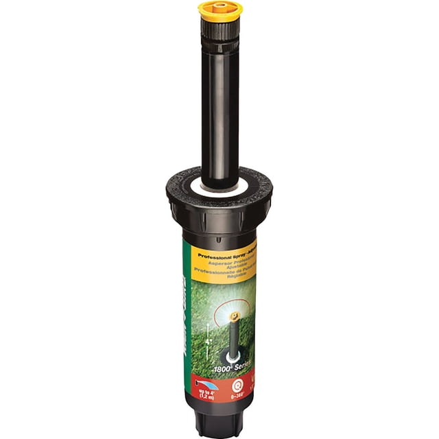 1PACK Rain Bird 4 In. Full Circle Adjustable 4 Ft. Rotary Sprinkler ...