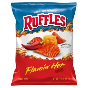 Ruffles Flamin' Hot in Chips - Walmart.com