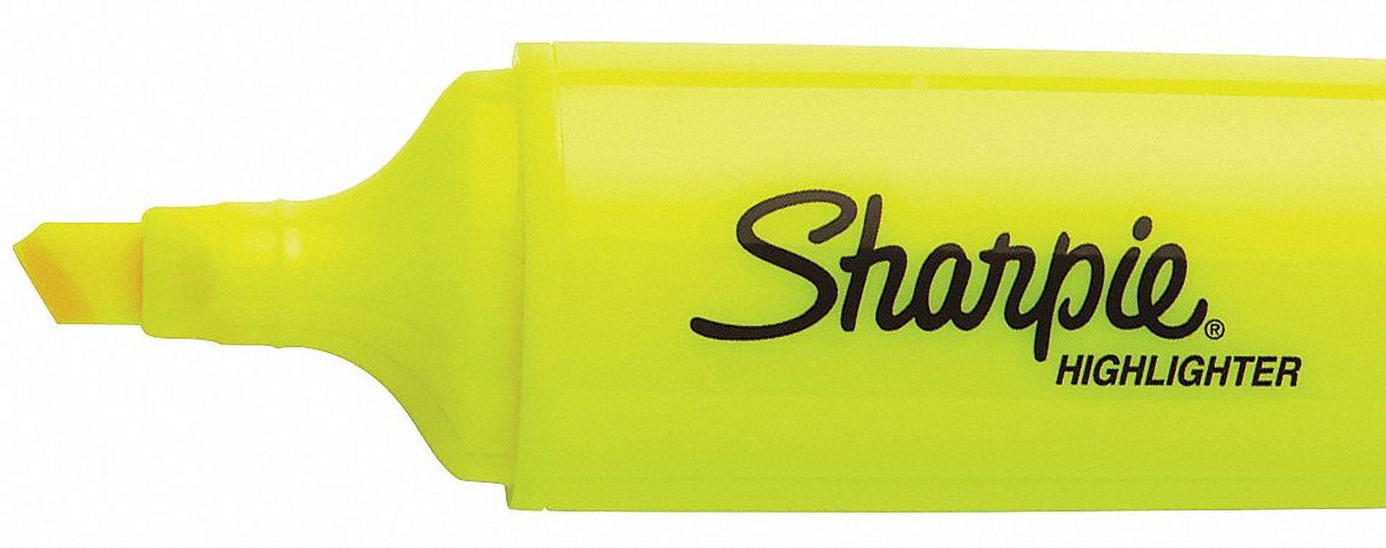 1PACK Sharpie Highlighter,Wide Barrel,Yellow,PK12 25005 25005 ZO ...