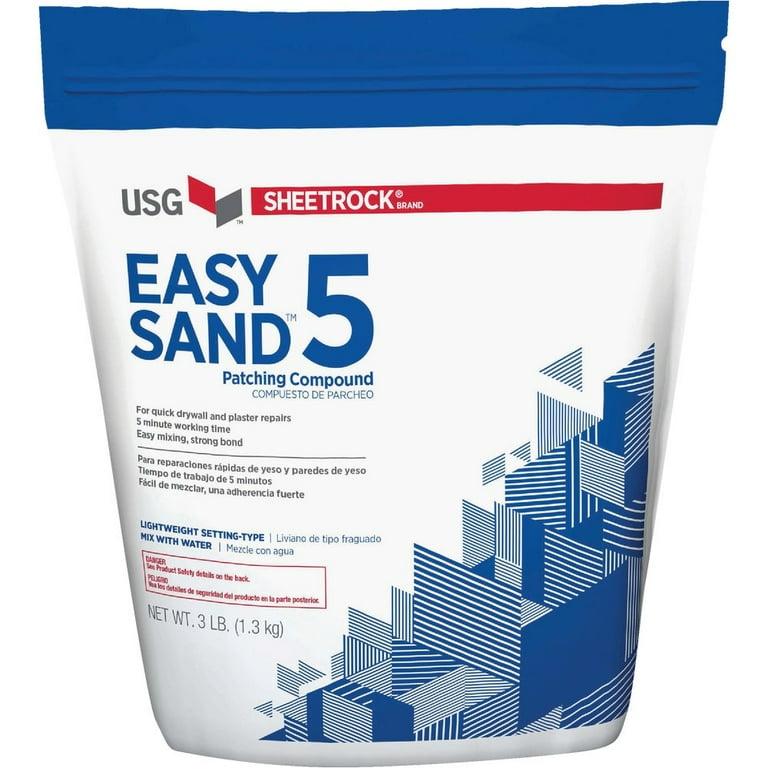 Sheetrock Easy Sand 5 Lightweight Joint Compound 3 Lb Walmart