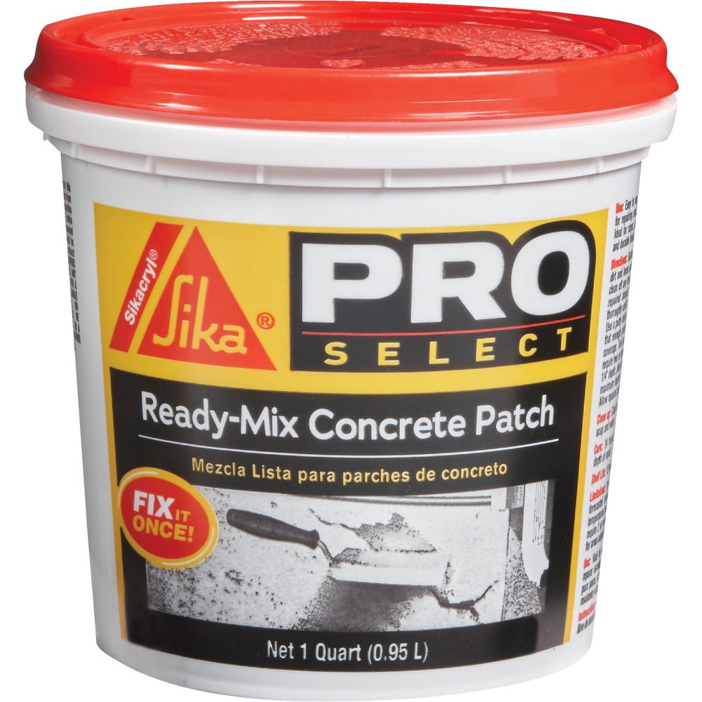 1PC Sikacryl Pro Select Ready-Mix Concrete Patch 1 Qt., Gray - Walmart.com