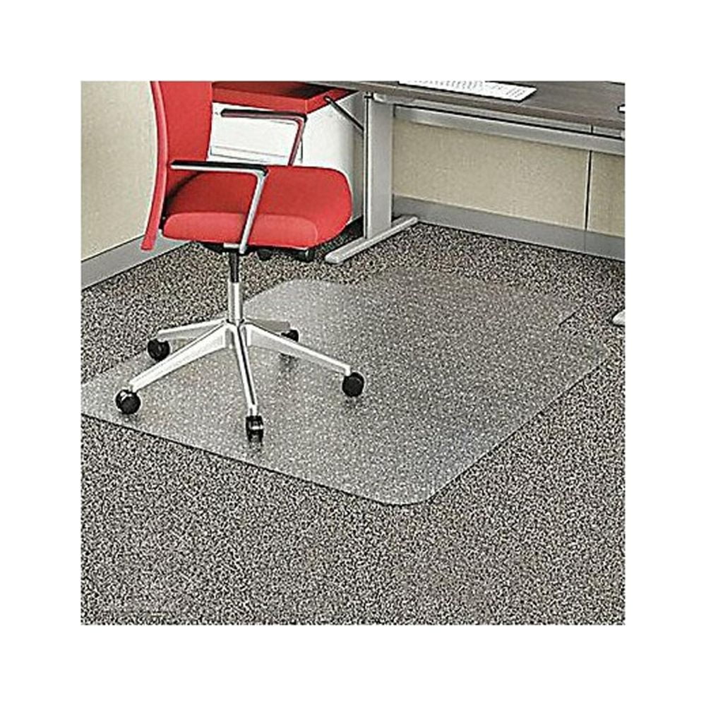 1PACK Sim Supply Chair Mat,Traditional Lip,36 x 48 In. 29PL62 29PL62 ZO ...