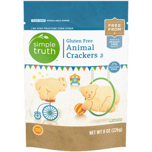 (1PACK),Simple Truth Gluten Free Animal Crackers, - Walmart.com