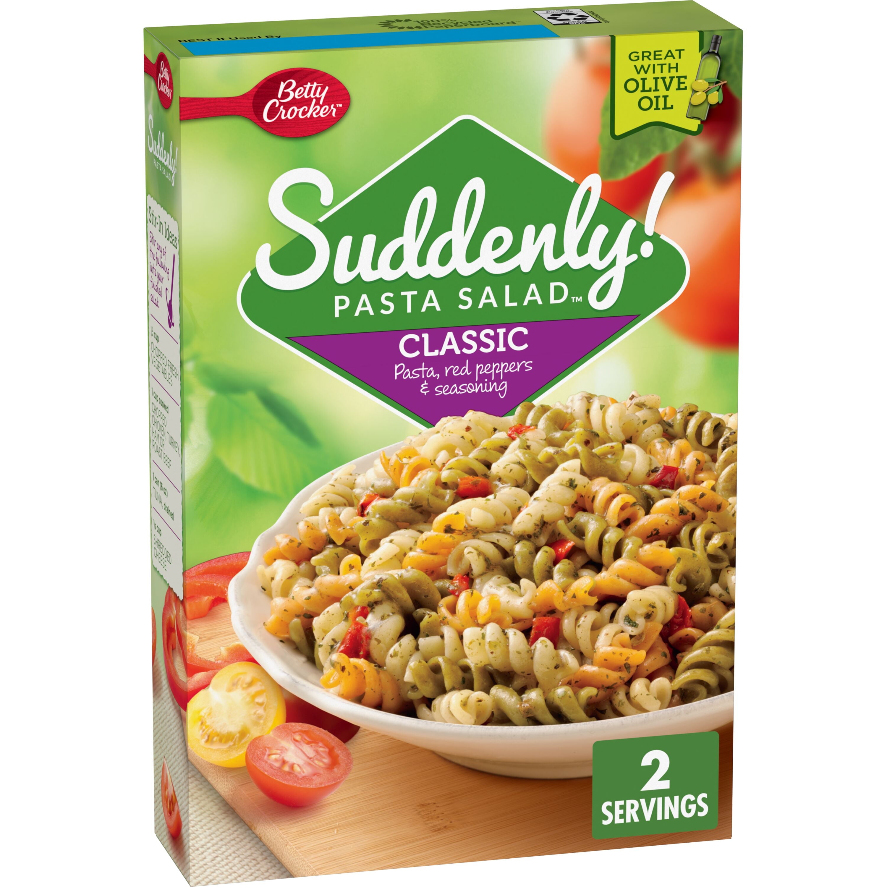 Suddenly Salad Classic Pasta Peppers & Seasoning,(pk of1), - Walmart.com