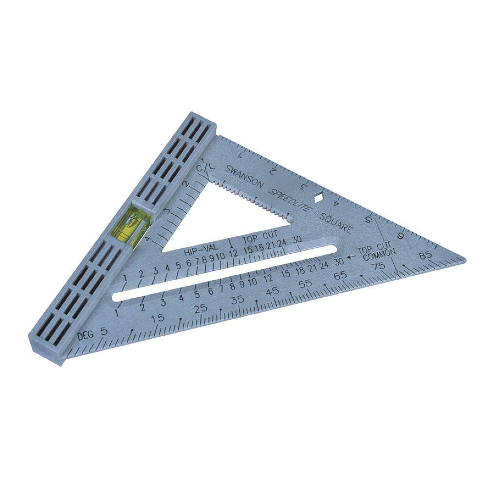 1PACK Swanson Speedlite 8 In. Plastic Rafter Square with Level ...