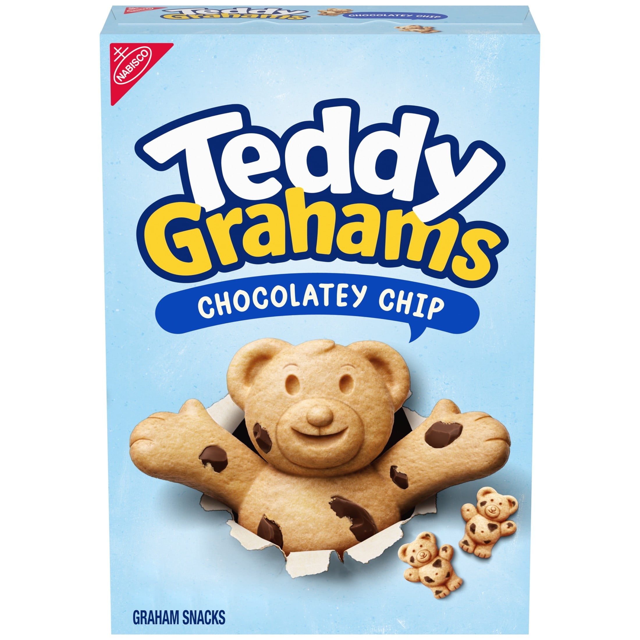 (1PACK),Teddy Grahams Chocolatey Chip Graham Snacks, - Walmart.com